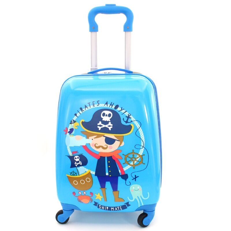 Maleta cabina estampada infantil 4 ruedas trolley maleta rigida dibujos ...